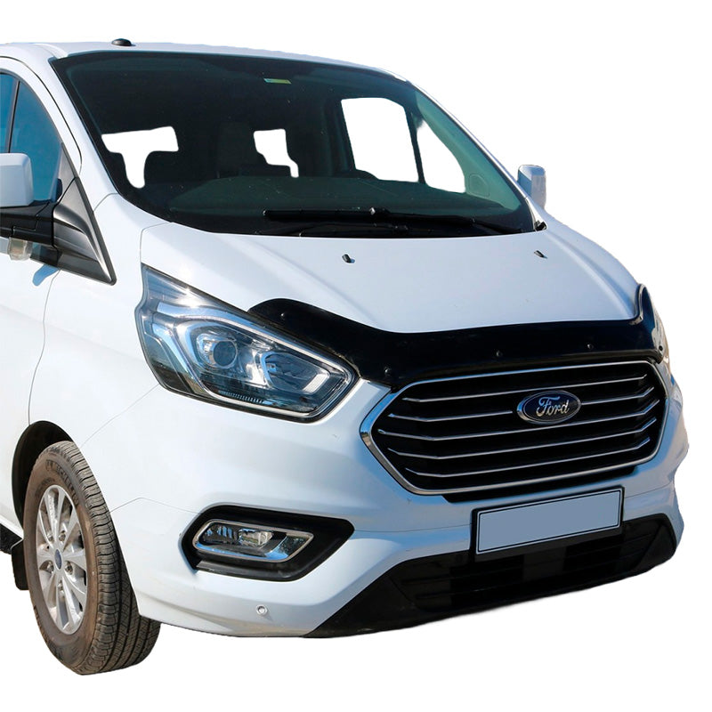 OneWay, Motorhjelmsbeskytter, Glossy Sort, Passer til Ford Transit Cus ...